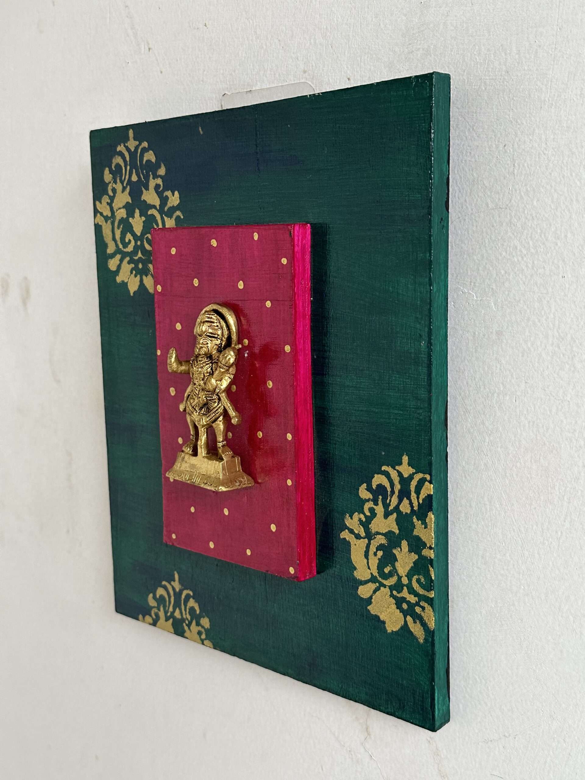 Brass Hanuman Wall Frames - Kangofied