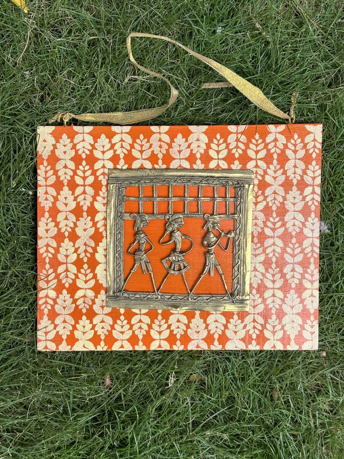 Dhokra 3-Mitra Wall Frames - Kangofied