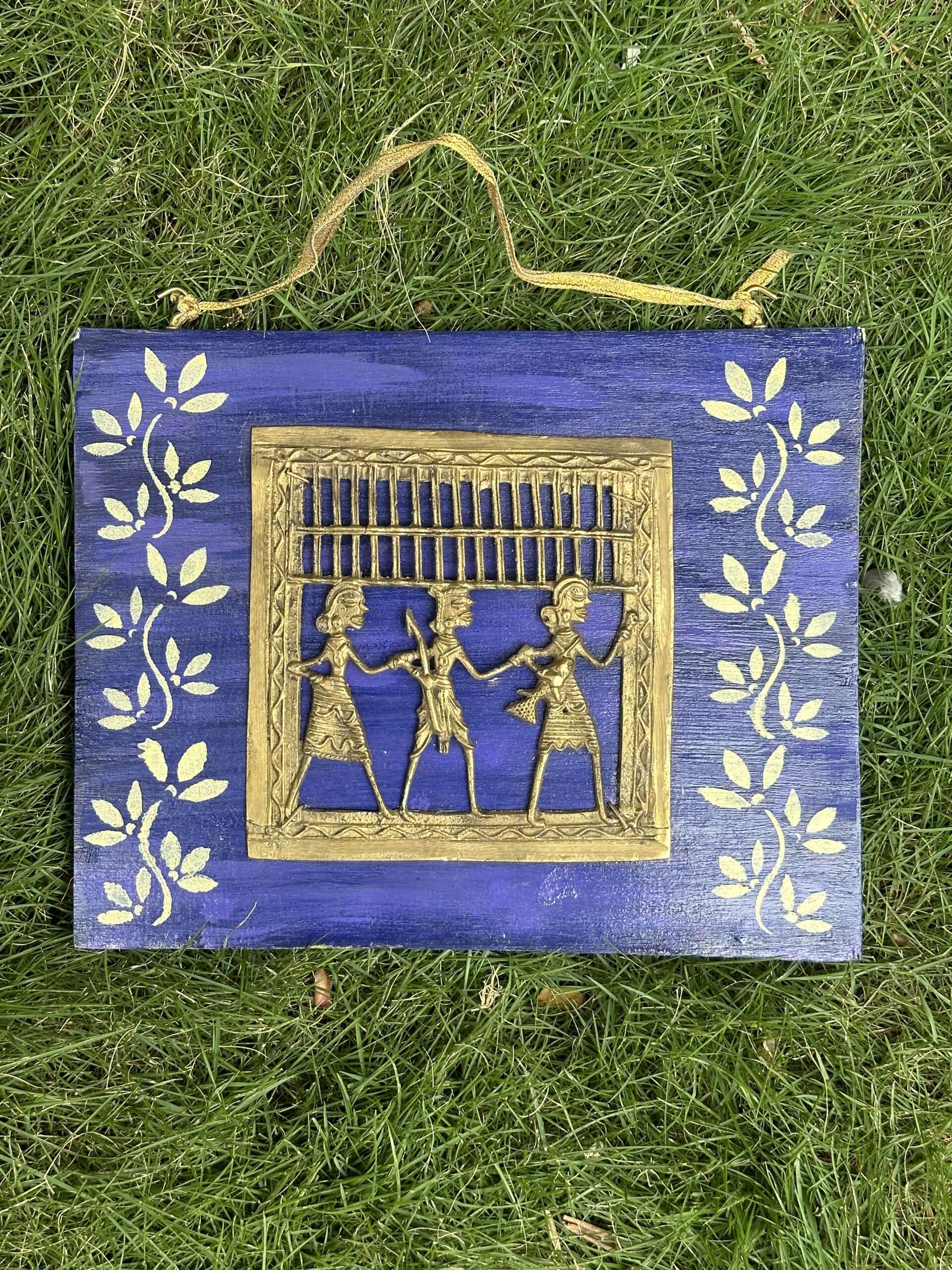 Dhokra 3-Mitra Wall Frames - Kangofied