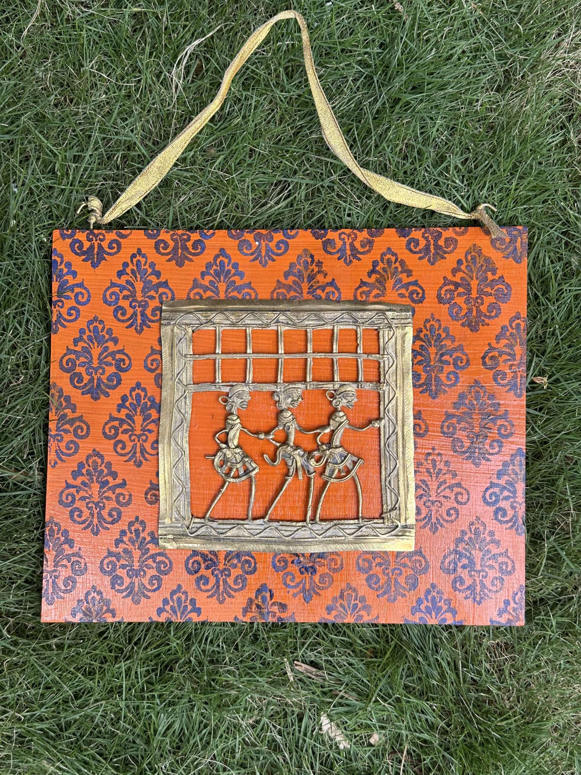 Dhokra 3-Mitra Wall Frames - Kangofied