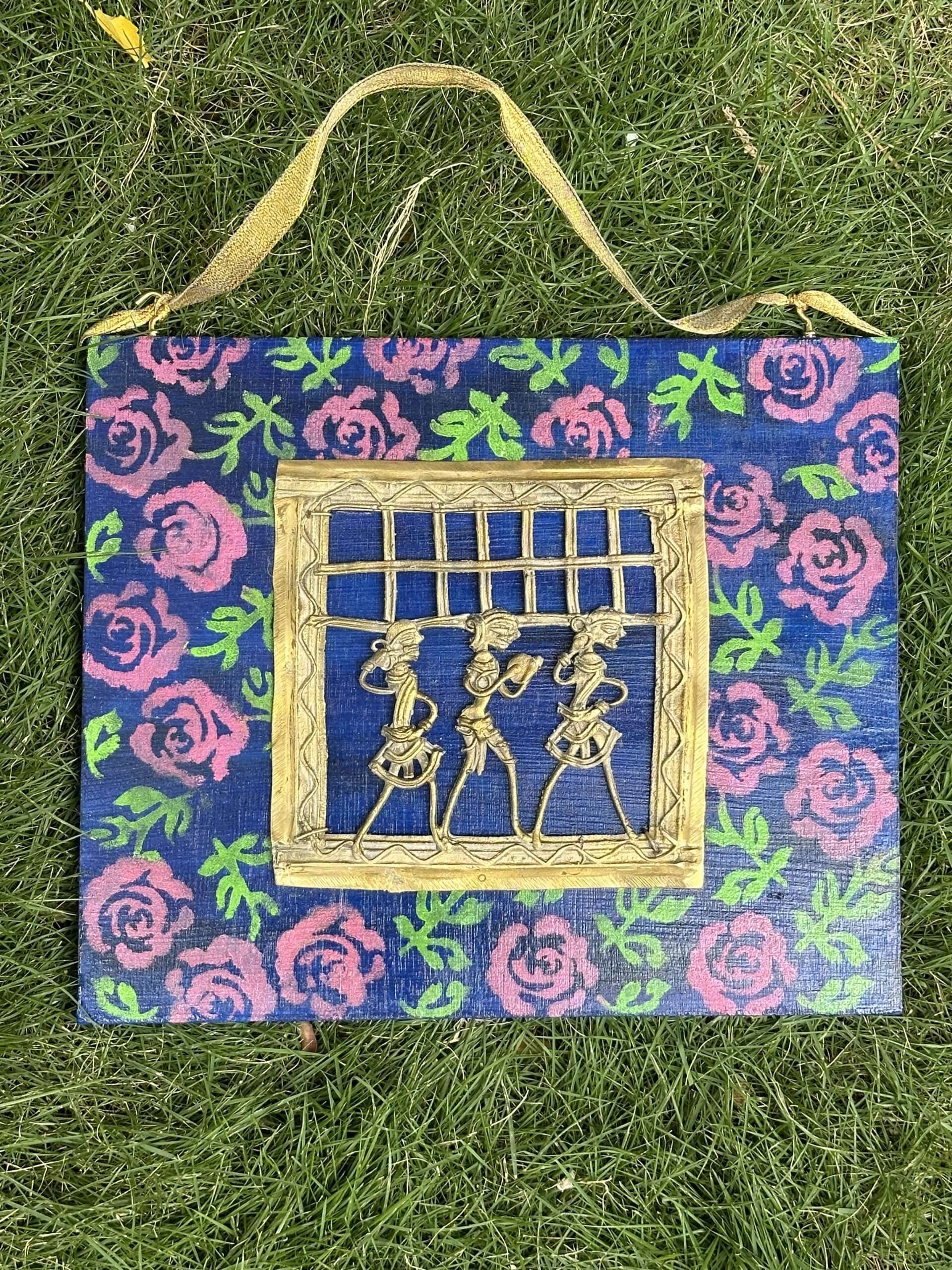 Dhokra 3-Mitra Wall Frames - Kangofied