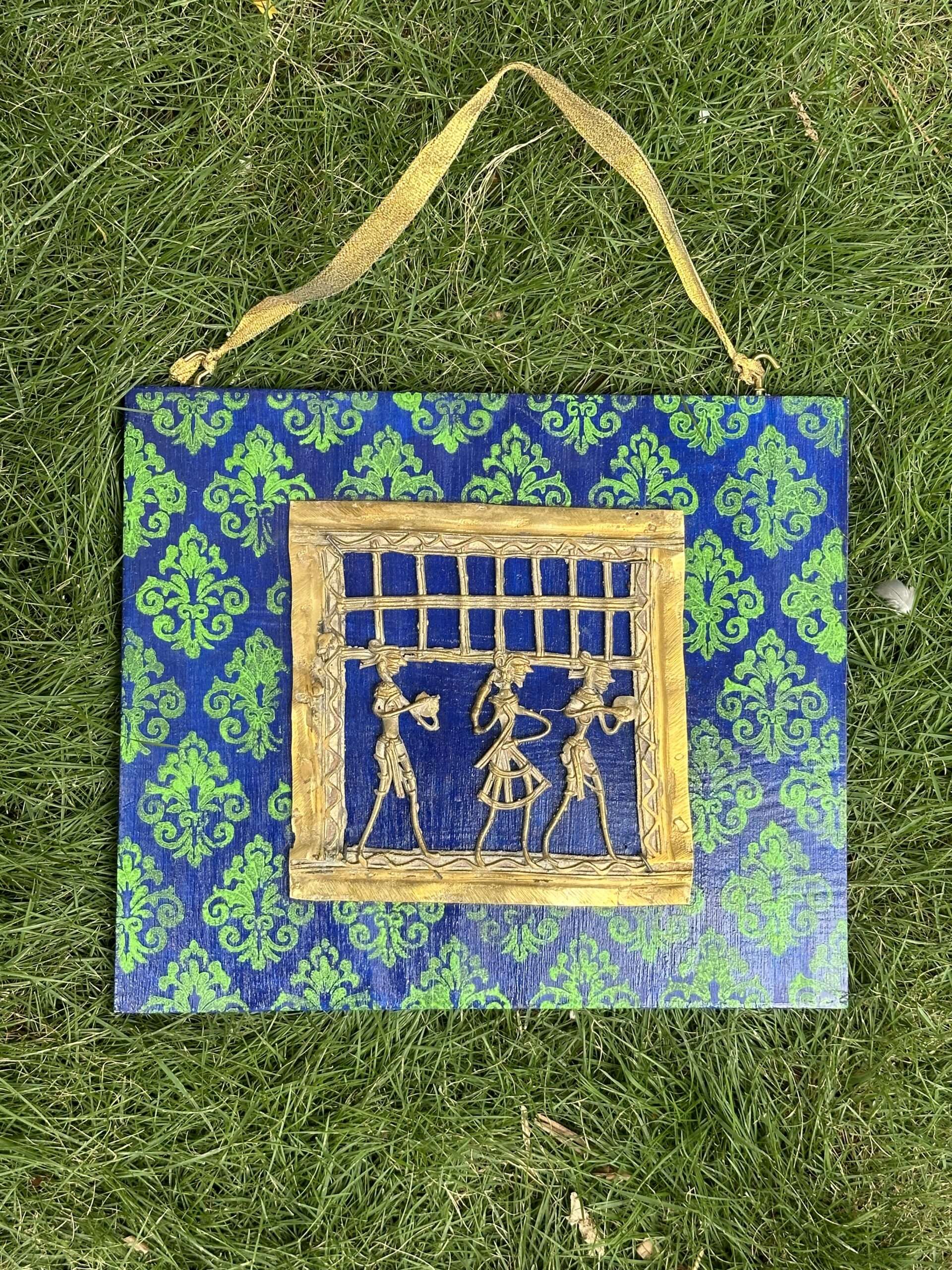 Dhokra 3-Mitra Wall Frames - Kangofied