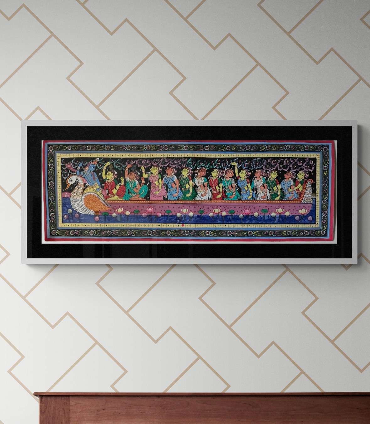 Sri krishna Pattachitra Painting - Kangofied