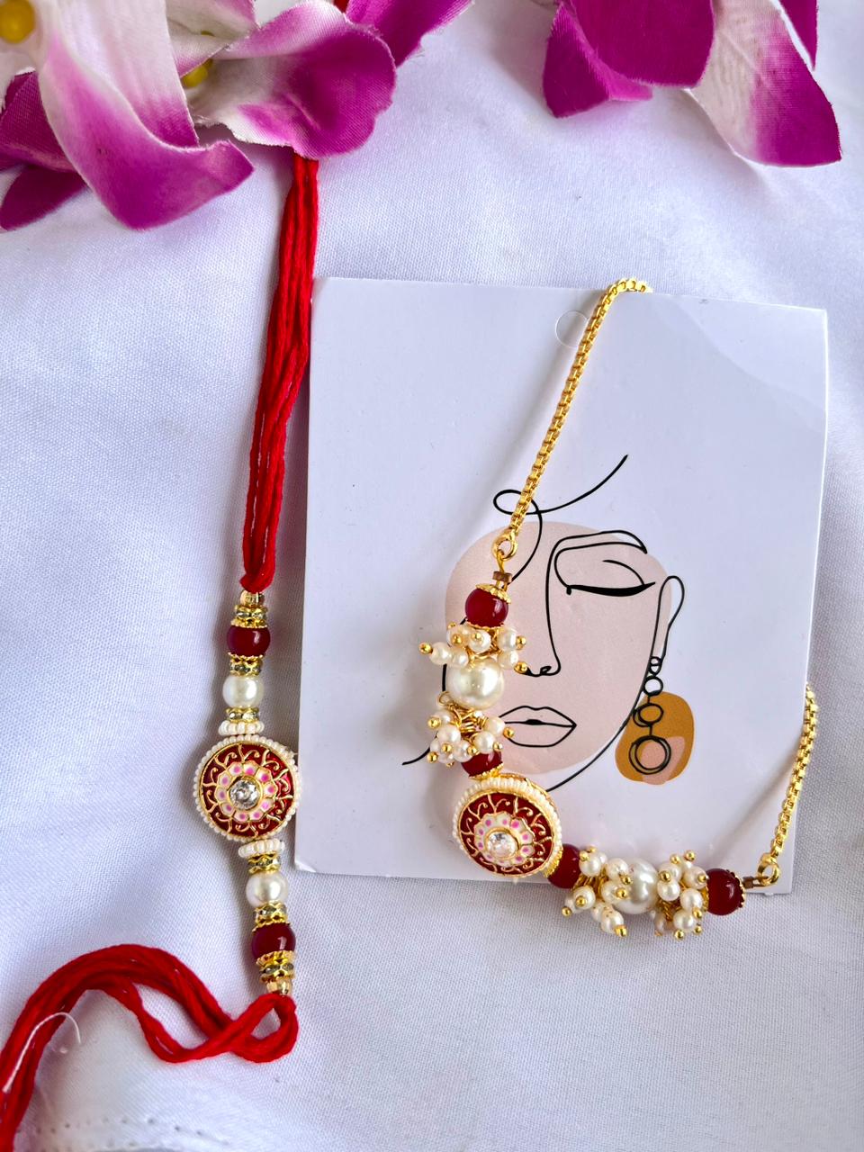 Handmade Bhaiya-Bhabhi Pair Rakhi Collection - Kangofied