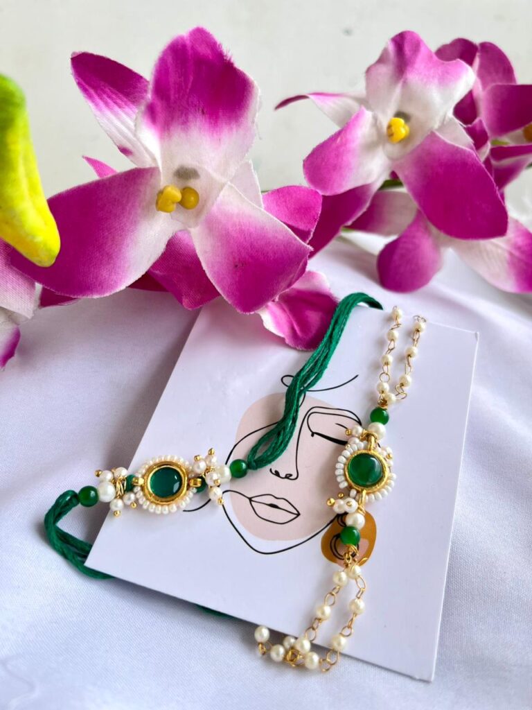 Handmade Bhaiya-Bhabhi Pair Rakhi Collection - Kangofied