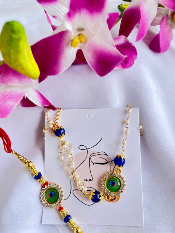 Handmade Bhaiya-Bhabhi Pair Rakhi Collection - Kangofied
