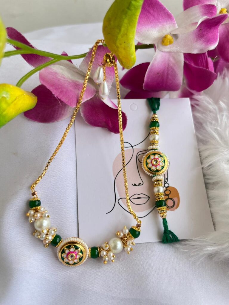 Handmade Bhaiya-Bhabhi Pair Rakhi Collection - Kangofied