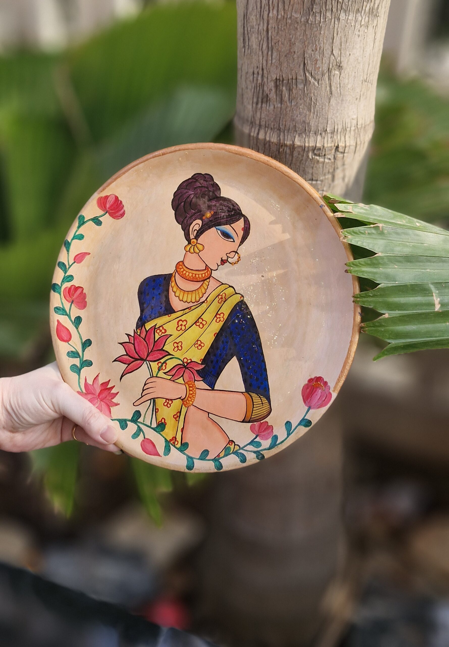 Goddess Within – Handmade Wooden Wall Plate Celebrating Womanhood ...